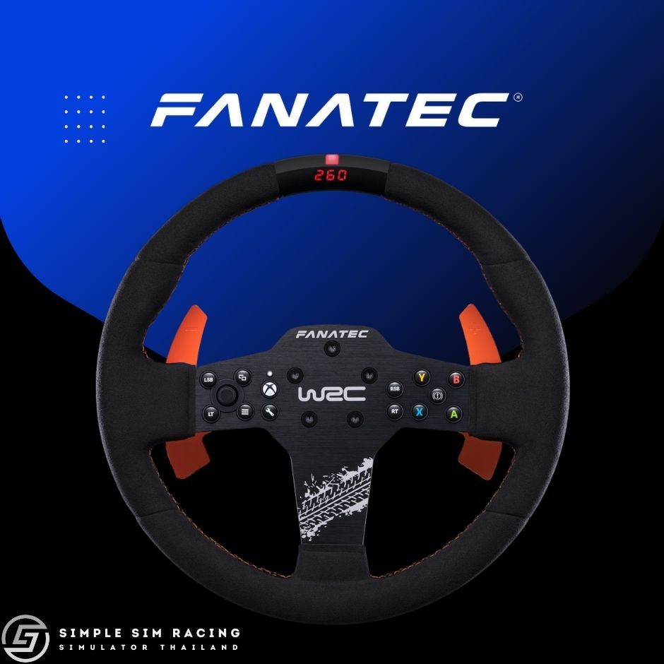 Fanatec CSL Elite Steering Wheel WRC พวงมาลัย เหมาะสำหรับการแข่งรถแร ...