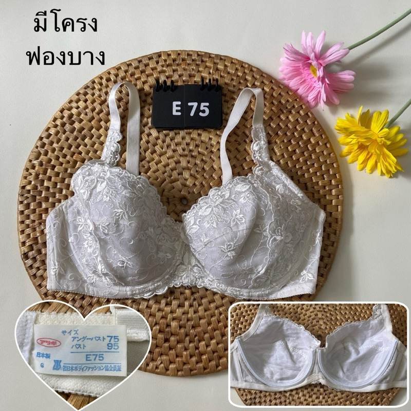 เสื้อชั้นในสไตล์ญี่ปุ่น มือสอง สภาพดี Size : D75 E75 F75 G75 | Shopee Thailand