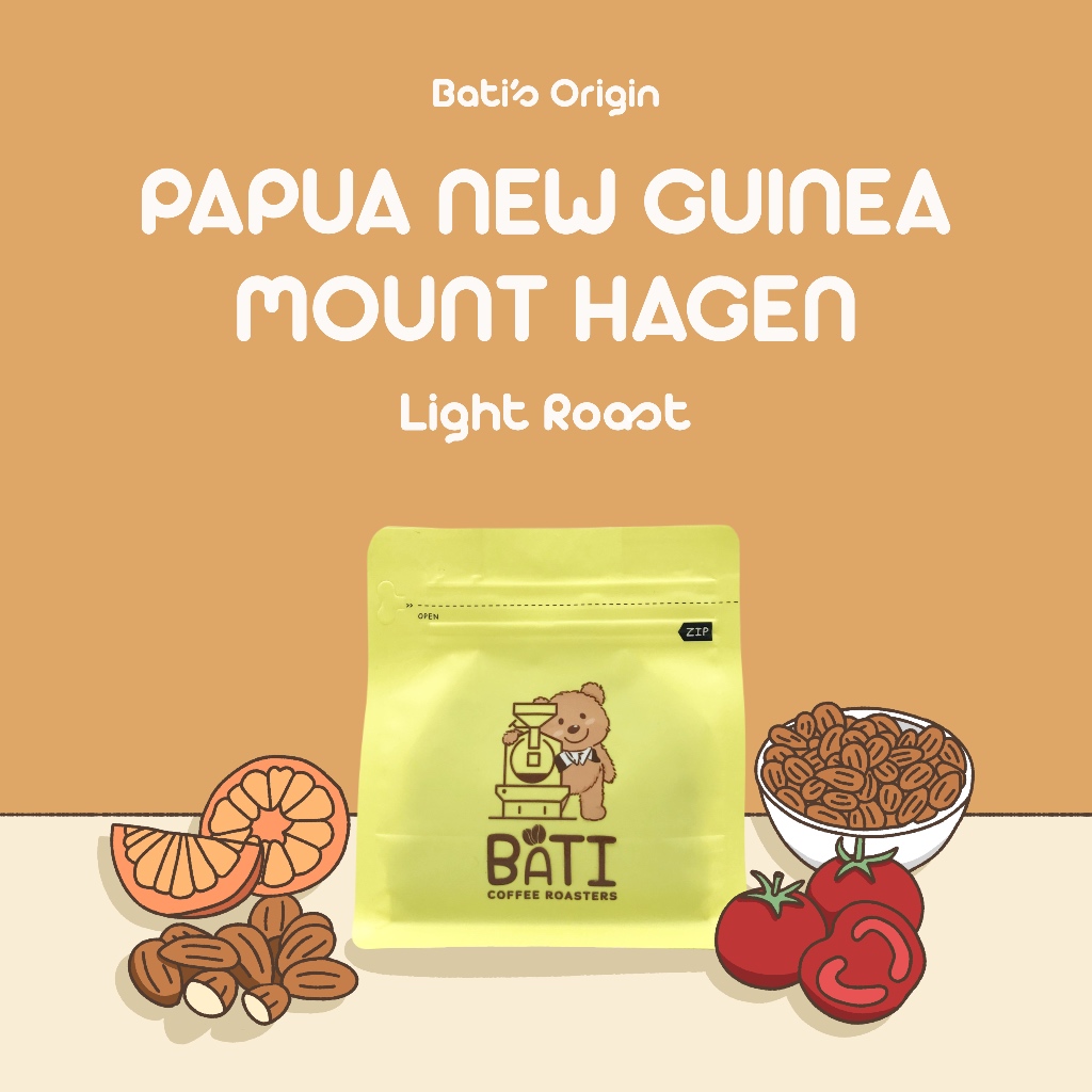 [NEW] Bati Coffee Roasters เมล็ดกาแฟ คั่วอ่อน - BATI'S PAPUA NEW GUINEA ...