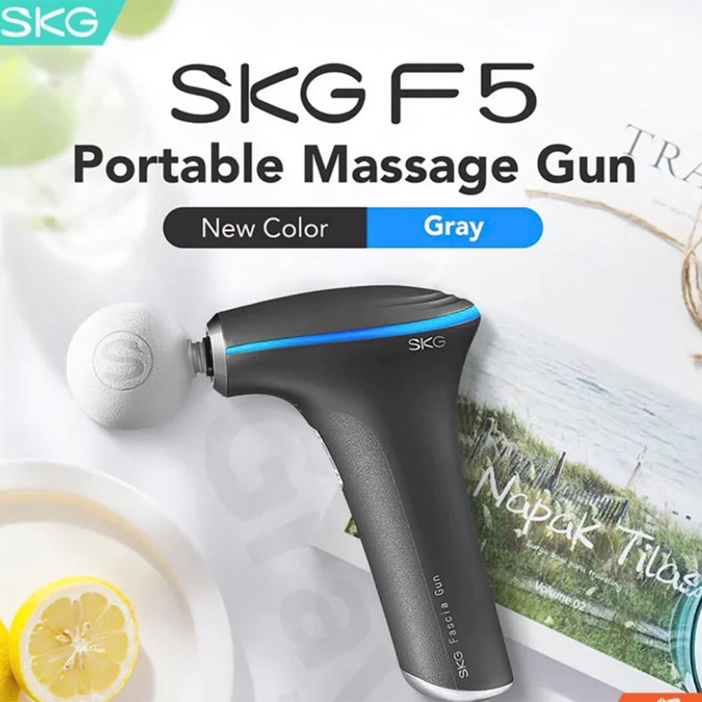 เครื่องนวดคลายกล้ามเนื้อ SKG รุ่น F5-EN ( THพร้อมส่ง ในไทย ) | Shopee Thailand