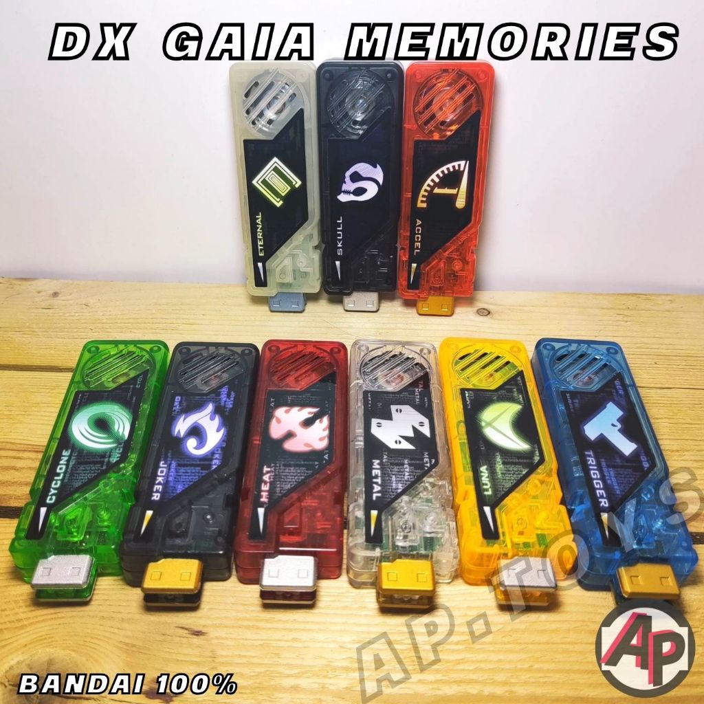 DX Gaia Memories [เมมดับเบิ้ล ไกอาเมมโมรี่ อุปกรณ์เสริมไรเดอร์ ไรเดอร์ ...