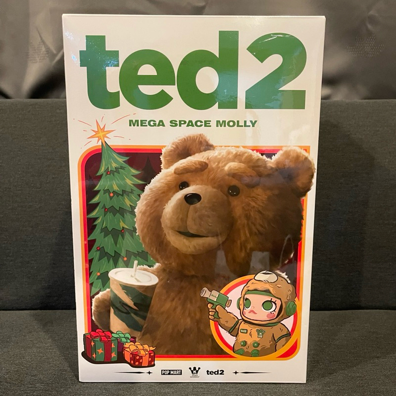 POP MART MEGA SPACE MOLLY TED2 400% พร้อมส่ง | Shopee Thailand