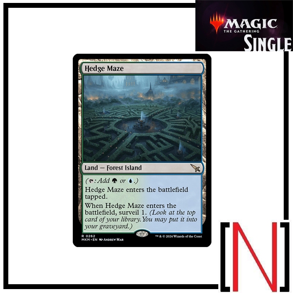 [MTG][Single][MKM] Hedge Maze ระดับ Rare [ภาษาอังกฤษ] | Shopee Thailand
