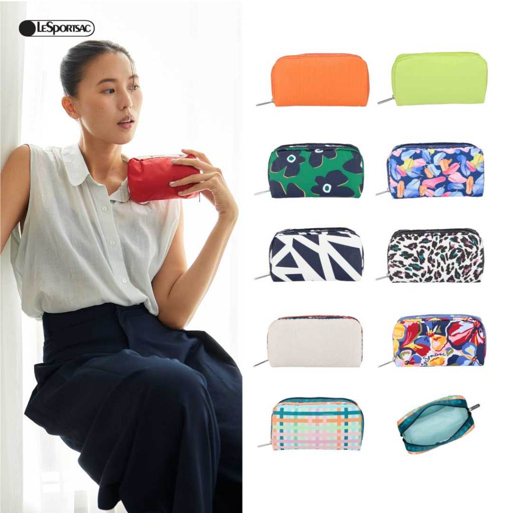 Lesportsac Rectangular Cosmetic Bag กระเป๋าเครื่องสำอาง Style 6511 ...
