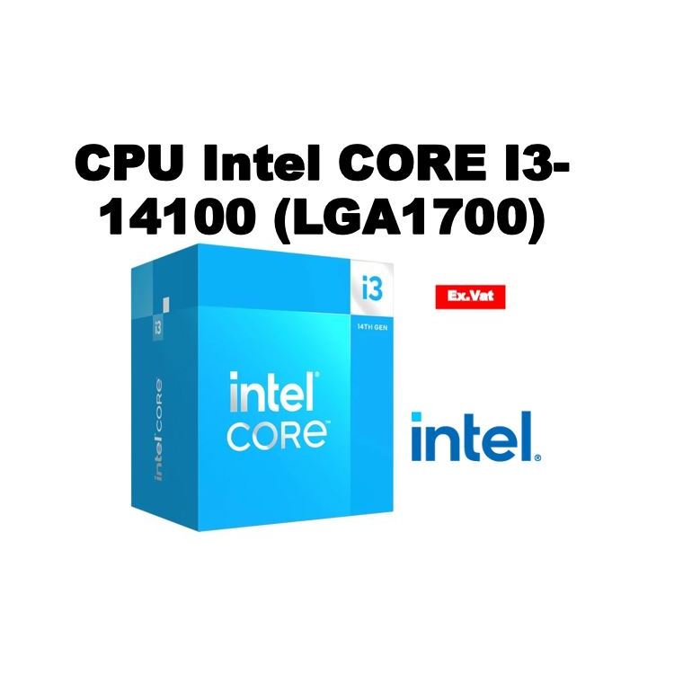 CPU Intel CORE I3-14100 (LGA1700) | Shopee Thailand