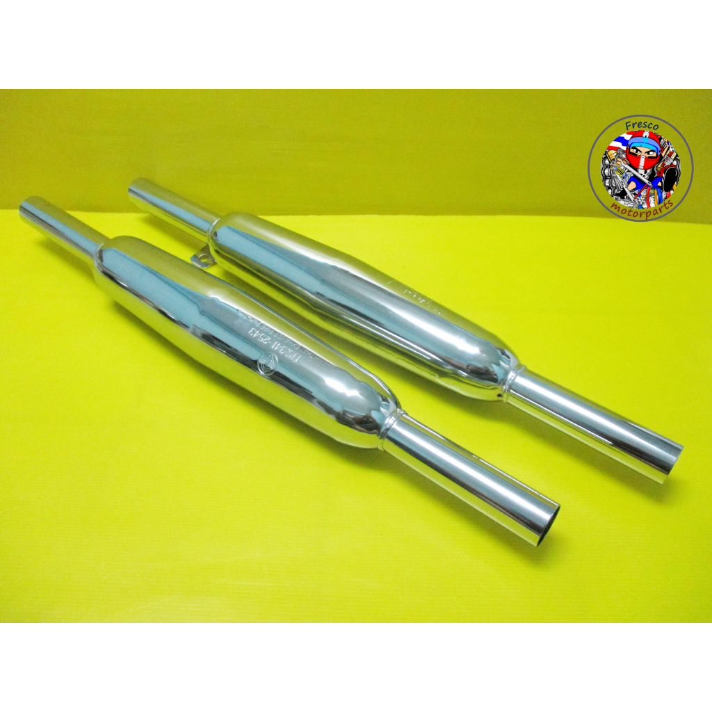 fit for Honda CA72 CA77 C72 C77 Exhaust Muffler Set ท่อไอเสียรถมอเตอร์ไ ...