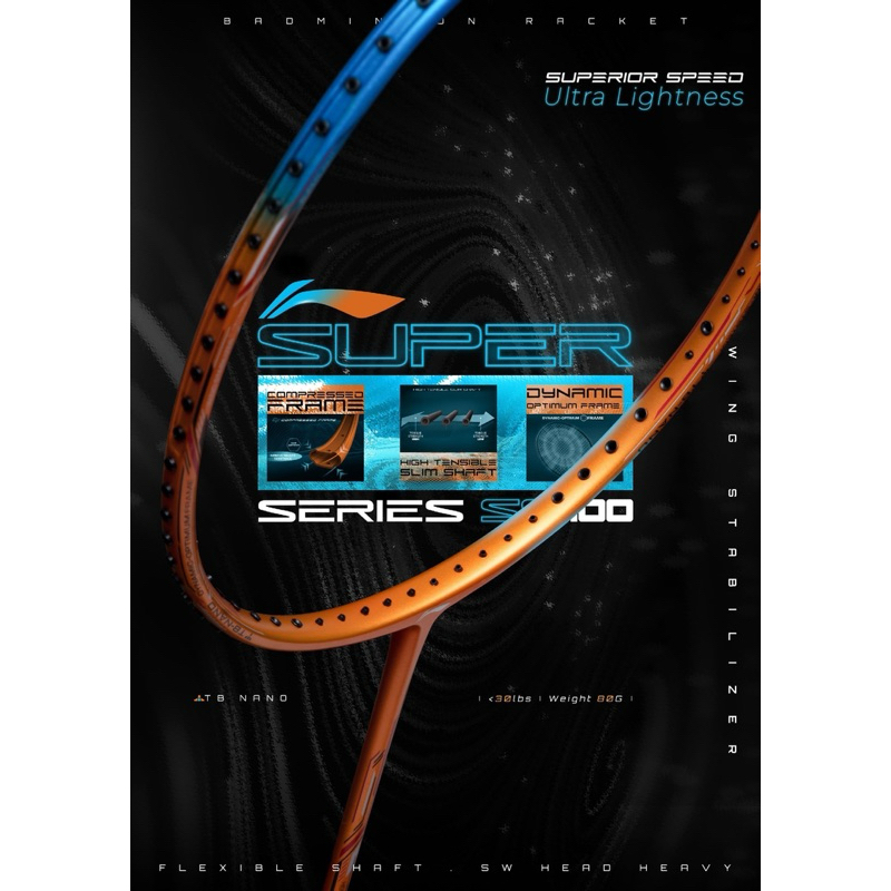 NEW..Li-ning Super Series SS 100 SUPERLIGHT | Shopee Thailand