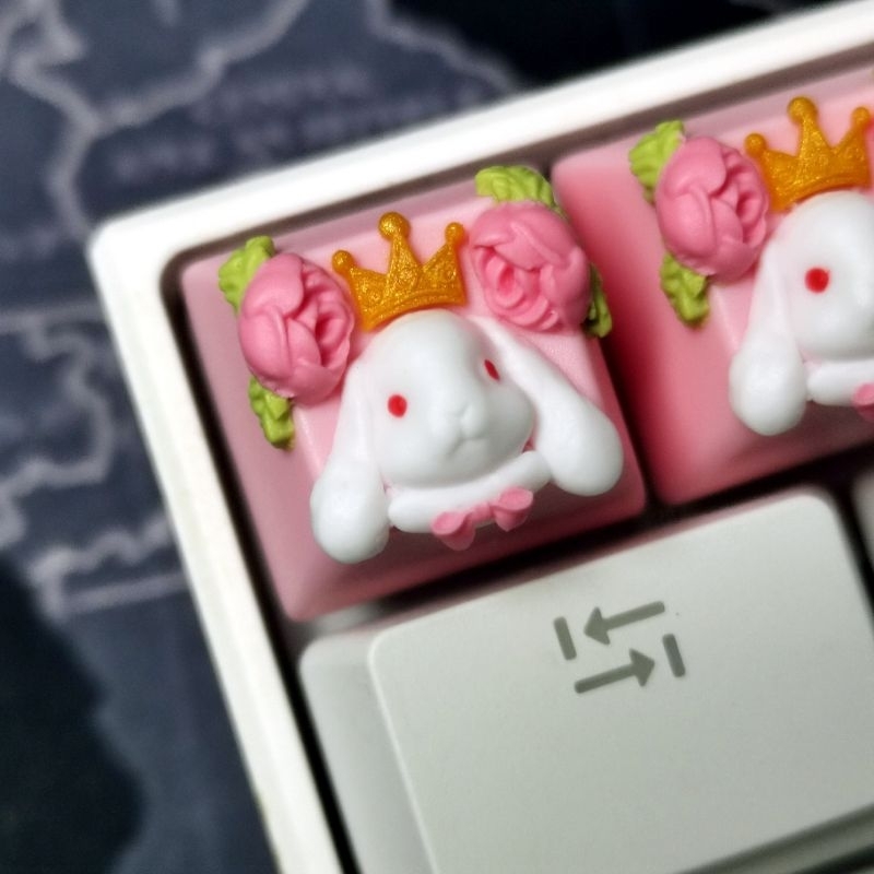 คีย์แคปThe Rabbit keycap artisan | Shopee Thailand