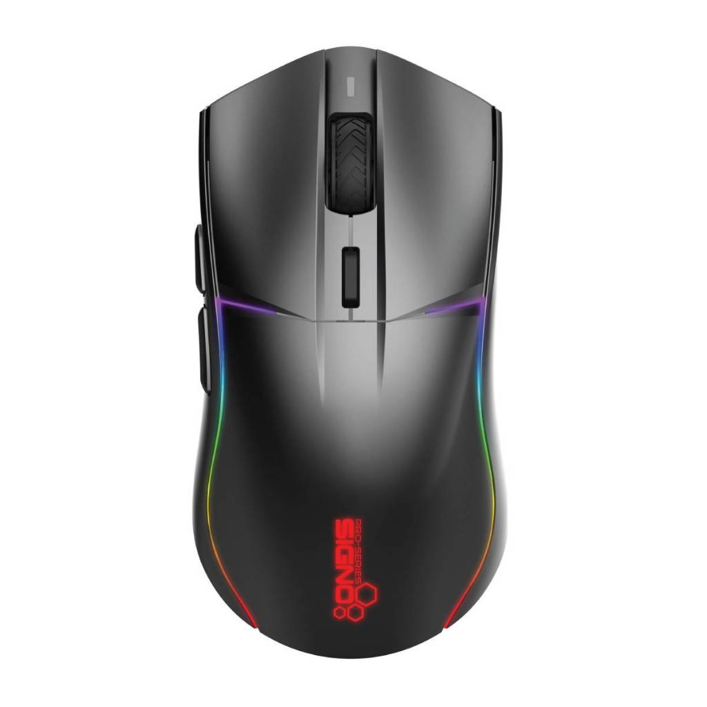 แท้!! เมาส์เกมมิ่งไร้สาย SIGNO E-Sport VORTEX Wireless Macro Gaming ...