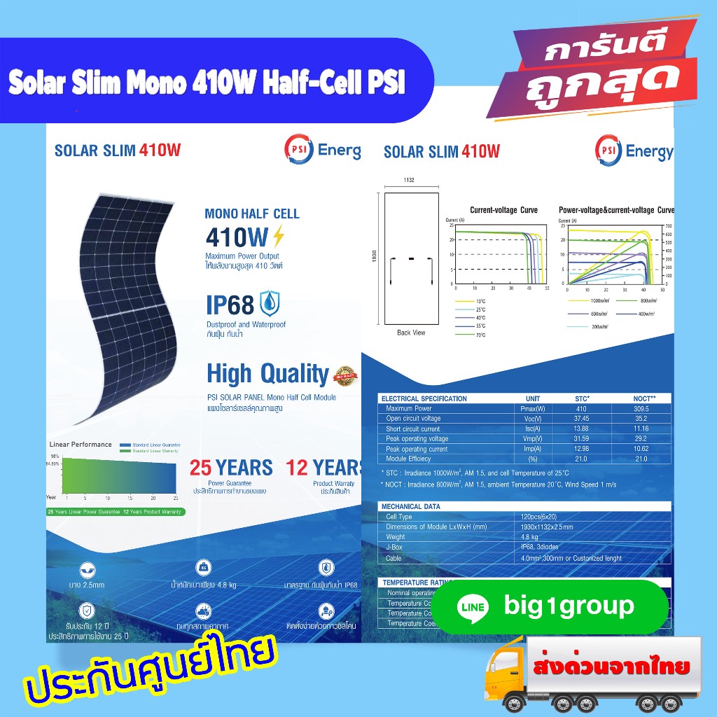 ชุด Easy Plug 400W + Solar Slim 410w 1แผง | Shopee Thailand