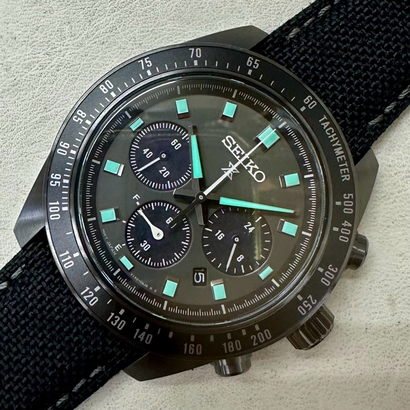 Seiko Prospex Black Series 2024 Speedtimer Solar SSC923,SSC923P ...