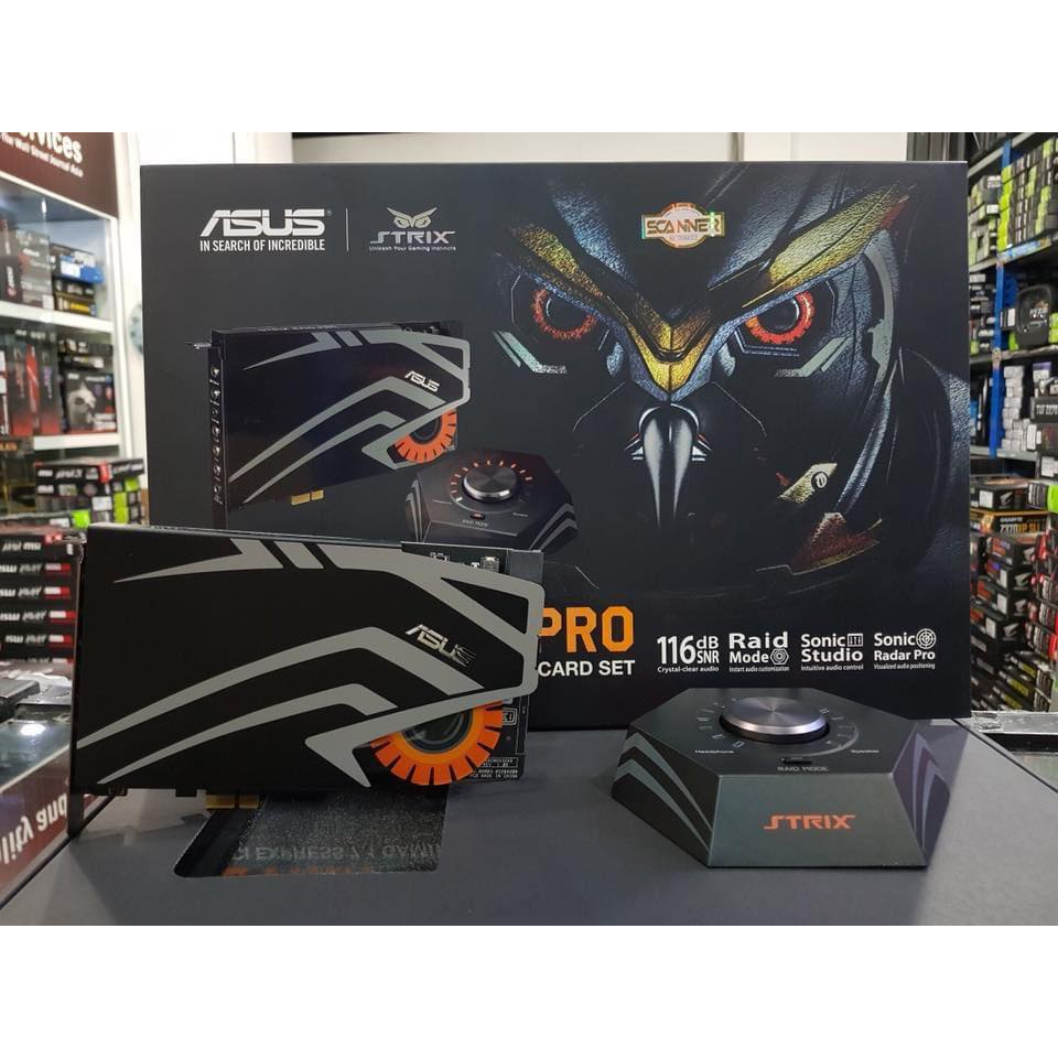 ASUS STRIX RAID PRO 7.1 PCI Express | Shopee Thailand