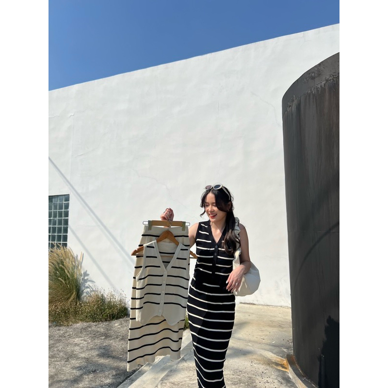 Missseed-เปิดตัวรุ่นใหม่ Bettina Set ลายทางสไตล์เกาหลี ดูดีมีเทสสุดๆ ...