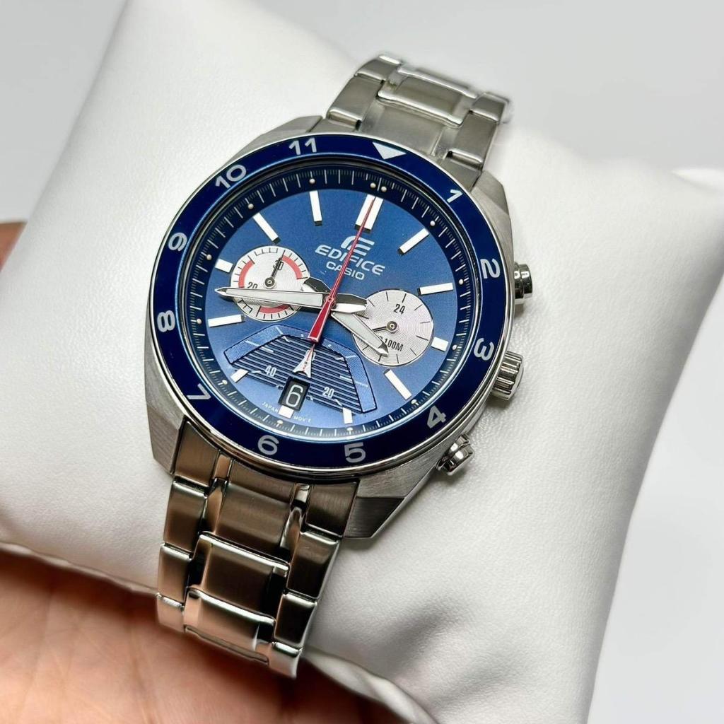 นาฬิกา Casio Edifice แท้ รุ่น EFV-590D Chronograph สำหรับผู้ชาย กันน้ำลึก 100m ของแท้ 100% รับ ...