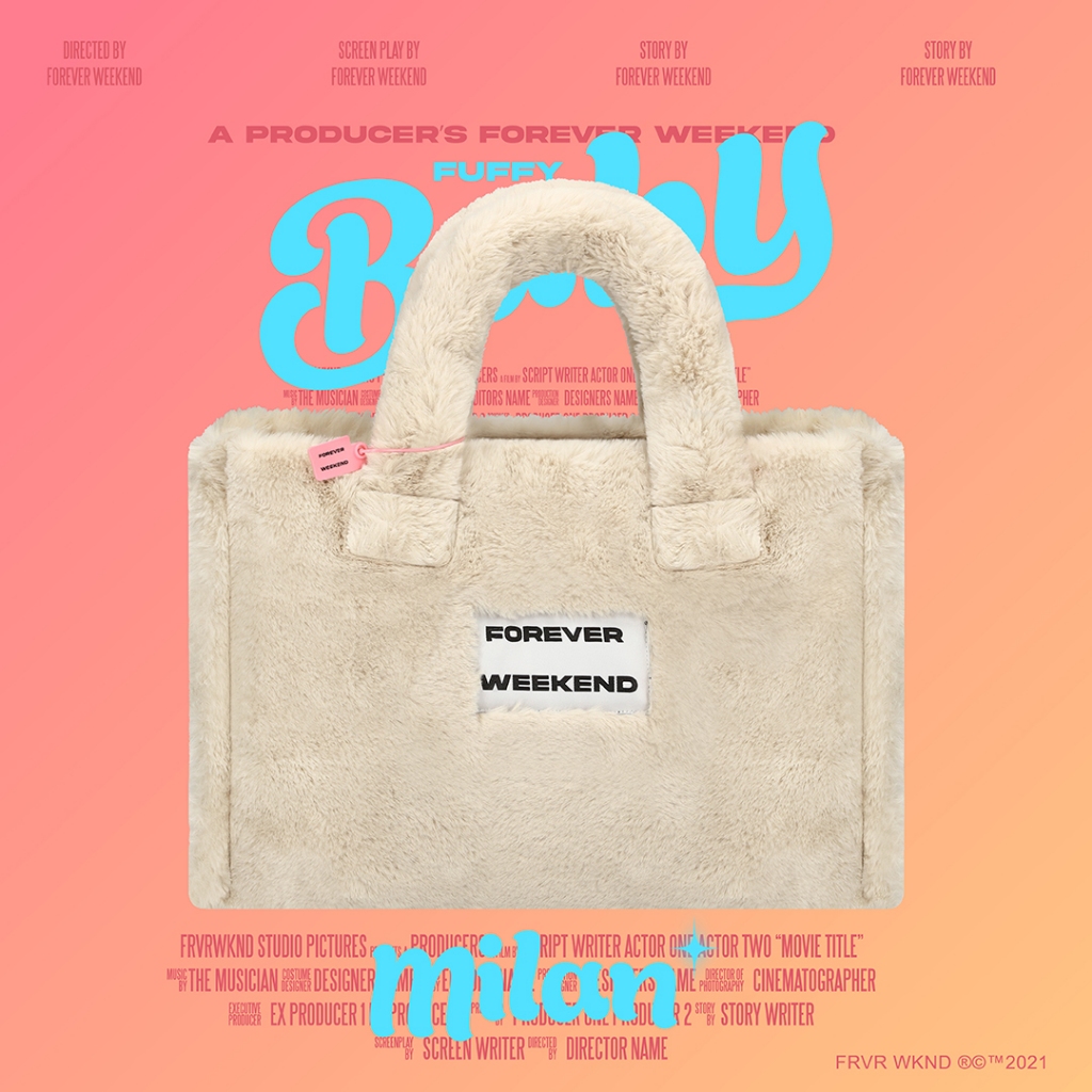 Forever FLUFFY BABY BAG กระเป๋าใบใหญ่ขนนุ่ม | Shopee Thailand