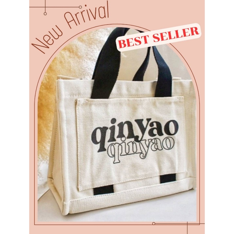 กระเป๋าผ้าหลายช่อง รุ่นQinyao(M03) | Shopee Thailand