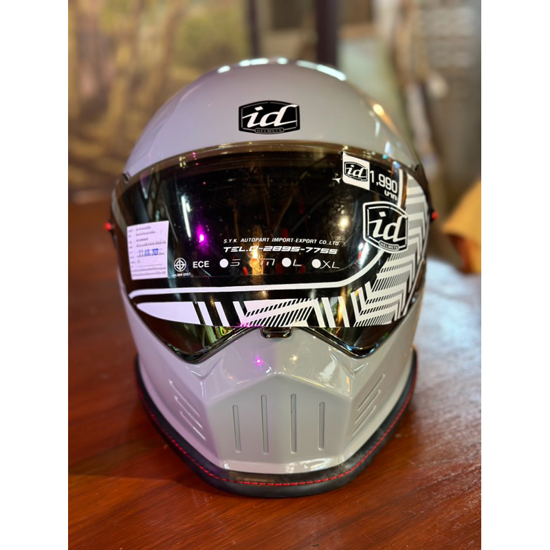 หมวกกันน็อคแบบเต็มใบ ID Helmet | Shopee Thailand