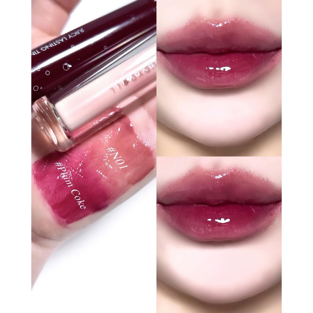 พร้อมส่ง plum coke #17 rom&nd juicy lasting tint ของแท้จากช็อปเกาหลี ️ romand pre-order | Shopee ...