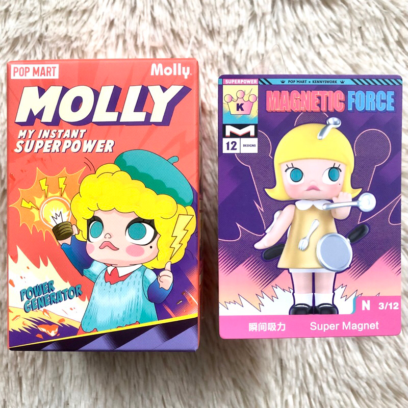 [พร้อมส่ง] POP MART MOLLY MY INSTANT SUPER POWER - SUPER MAGNET ...
