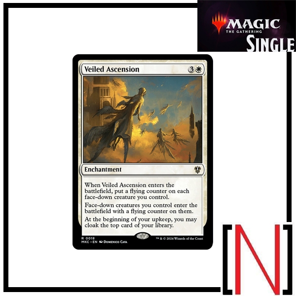 [MTG][Single][MKC] Veiled Ascension ระดับ Rare [ภาษาอังกฤษ] | Shopee ...