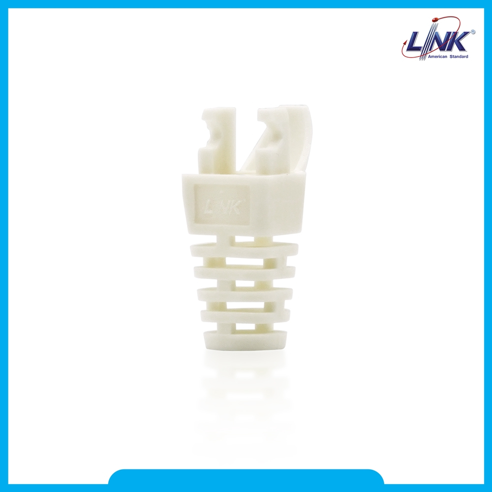 บูทครอบหัวแลน CAT6 LOCKING PLUG BOOT BLUE (10Pcs/PKG) INTERLINK รุ่น US ...