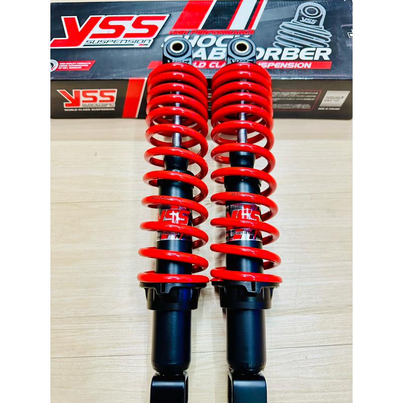 โช๊ค YSS แท้ PCX 150 ปี 2014-17 PCXปี 2018-20 N-Max 15-19 สีแดง ดำ ความ ...