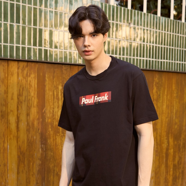PAUL FRANK เสื้อยืดผู้ชาย MENS BASIC PLAID PUAL FRANK | Shopee Thailand