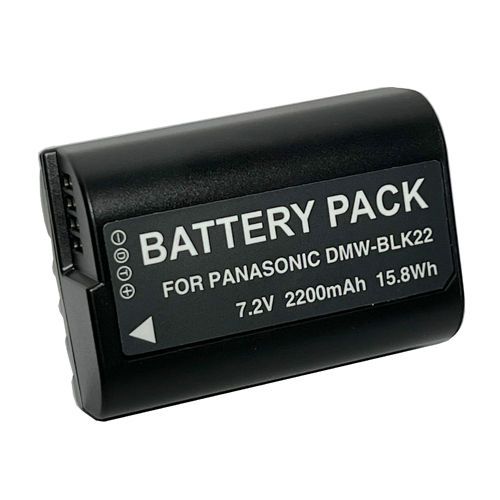 แบตเตอรี่กล้อง Camera Battery Panasonic รหัสแบต DMW-BLK22 for LUMIX S5 ...