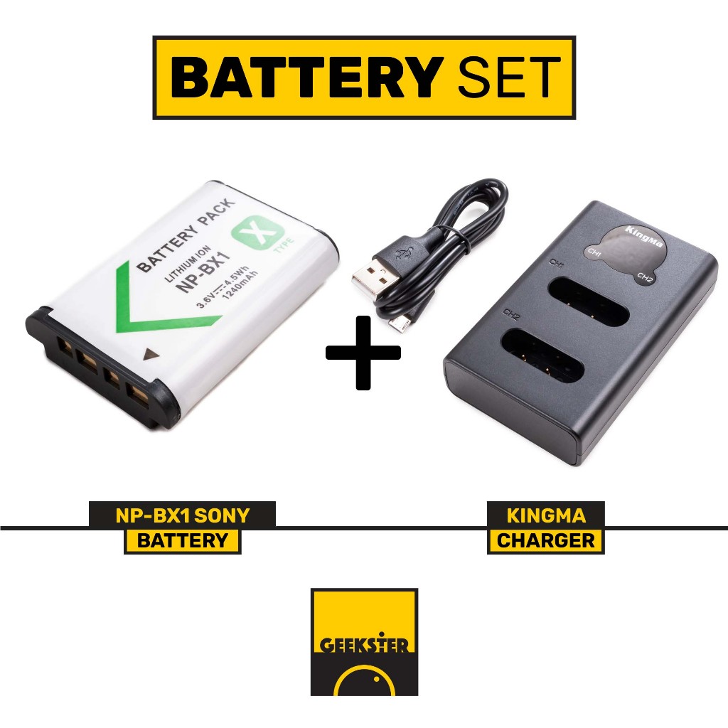 🇹🇭 แบต Sony NP-BX1 / NPBX1 / BX1 แบตเตอรี่ ZV1 ZV-1F RX1 RX100 I II III ...