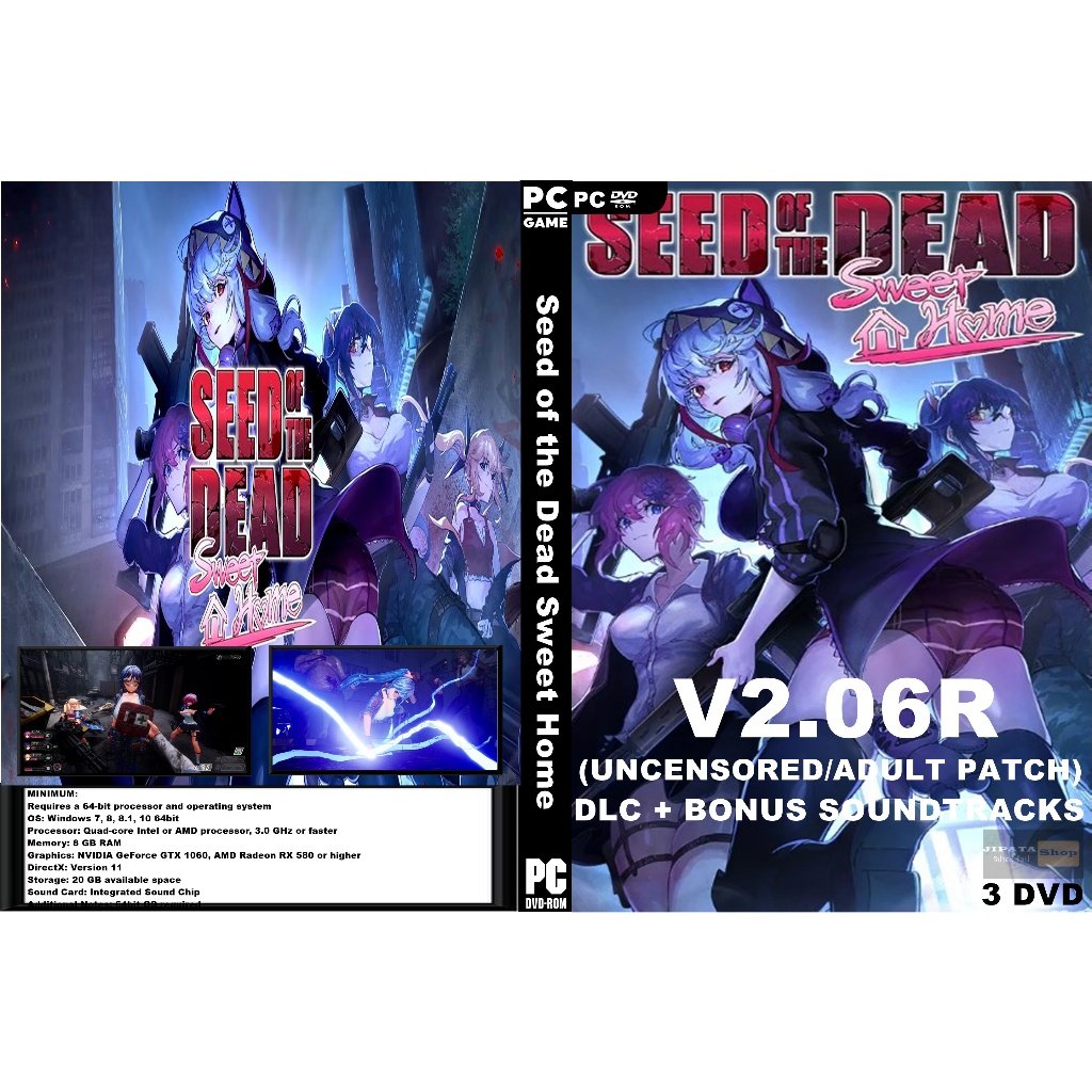 แผ่น Game PC Seed of the Dead Sweet Home (3DVD) | Shopee Thailand