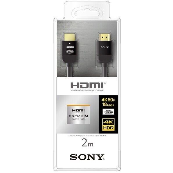สายแบบแบน HDMI Sony 4K ยาว 2 เมตร | Shopee Thailand