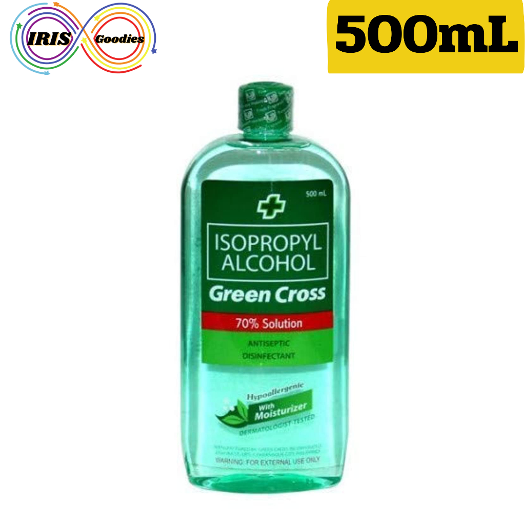 Green Cross ISOPROPYL ALCOHOL 70% Solution 500mL (Expiry Date :Aug 2026) | Shopee Thailand