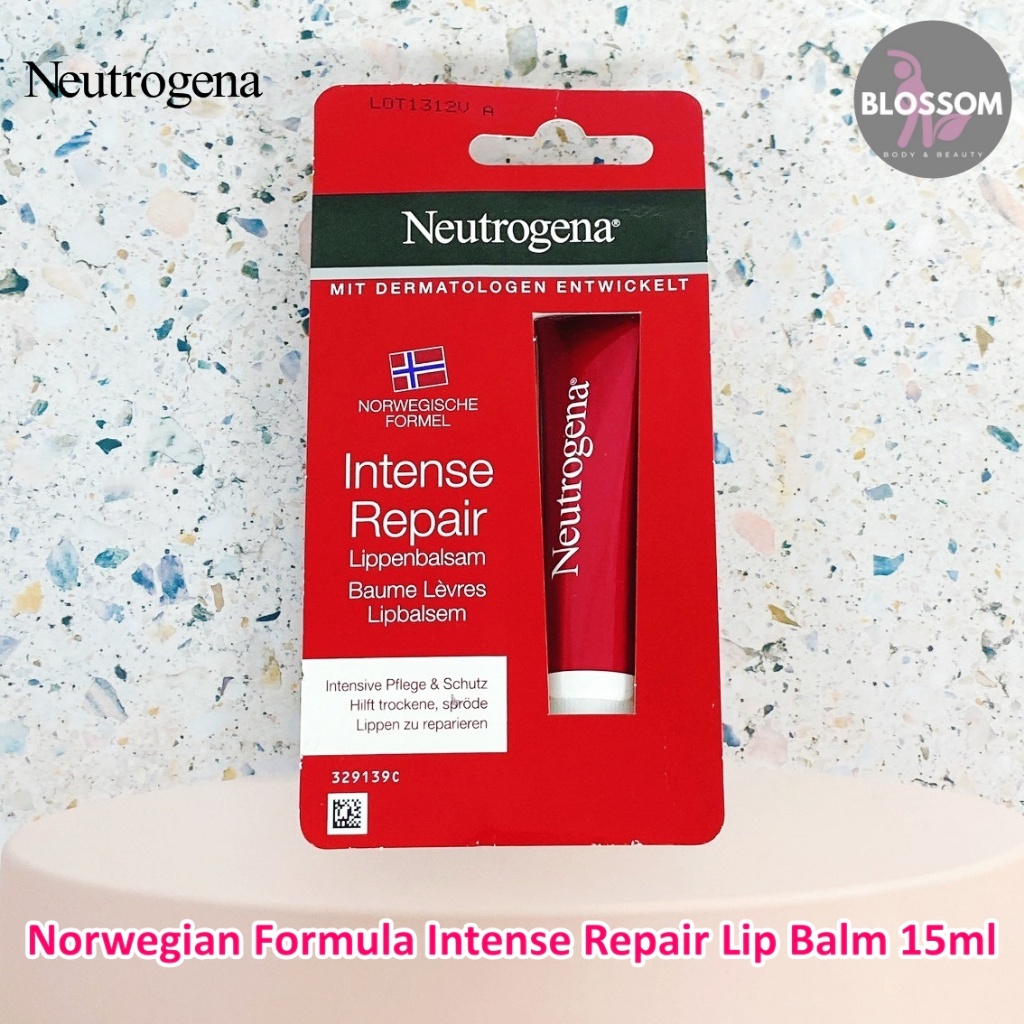 Neutrogena - Norwegian Formula Intense Repair Lip Balm 15ml ลิปบาล์ม ...