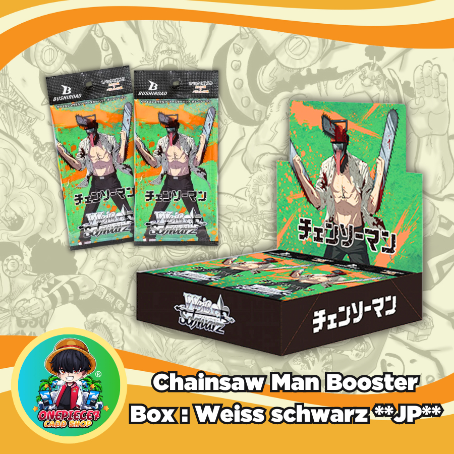 Weiss Schwarz Booster Pack Chainsaw Man BOX * ยกกล่อง* ลิขสิทธิ์ Jp ...