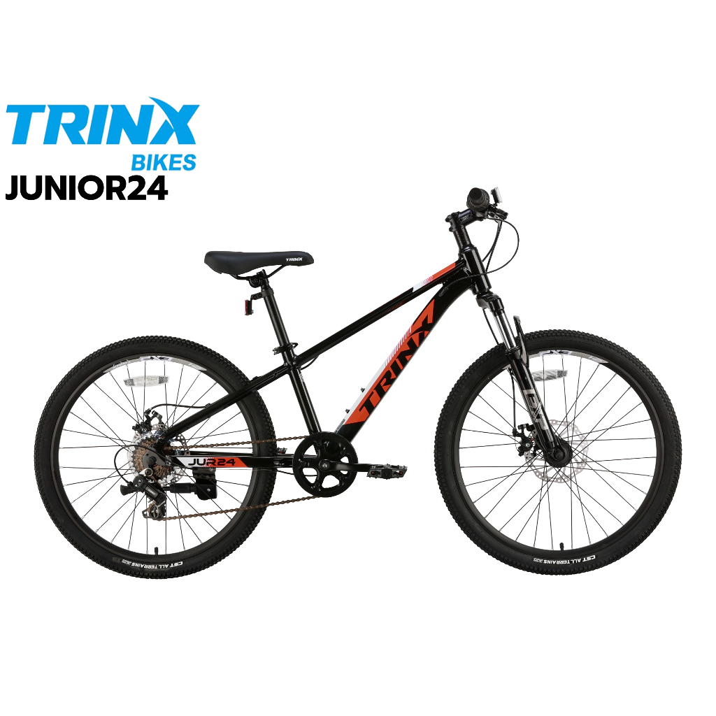*ผ่อนได้ คอยน์คืน* TRINX : JUNIOR 24 เสือภูเขาเด็กโต อลูฯ 24 นิ้ว Shimano 7 เกียร์ | Shopee Thailand