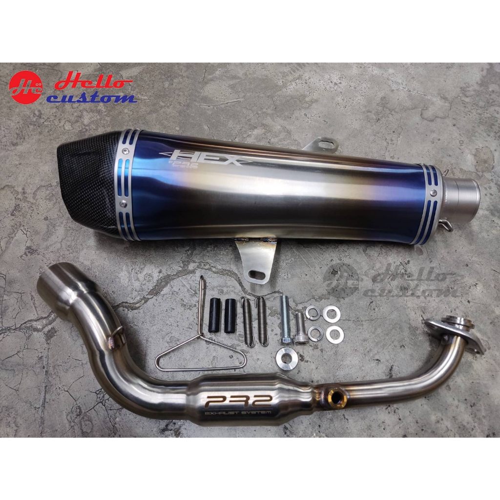 ท่อ PR2 HEX รวมคอ SYSTEM ตรงรุ่น Yamaha Nmax 2020-2024 | Shopee Thailand