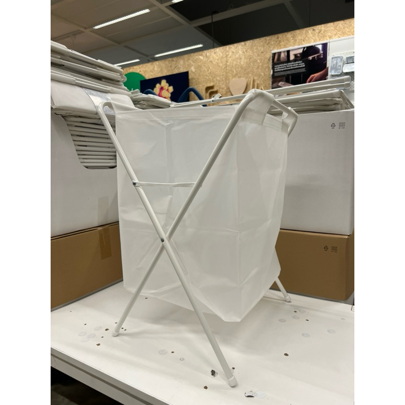 ตะกร้าผ้า ตระกร้าใส่ผ้ารอซัก แยลล์ อิเกีย Laundry Basket JALL IKEA ...