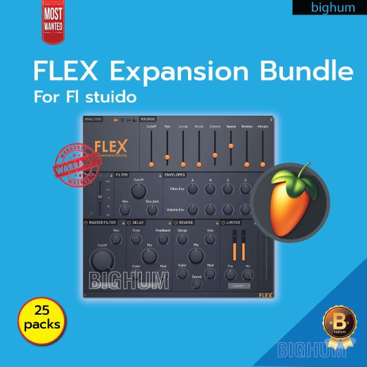 FL studio FLEX Sound Expansion. Bundle ADD ON | 25 Packs | | Shopee ...