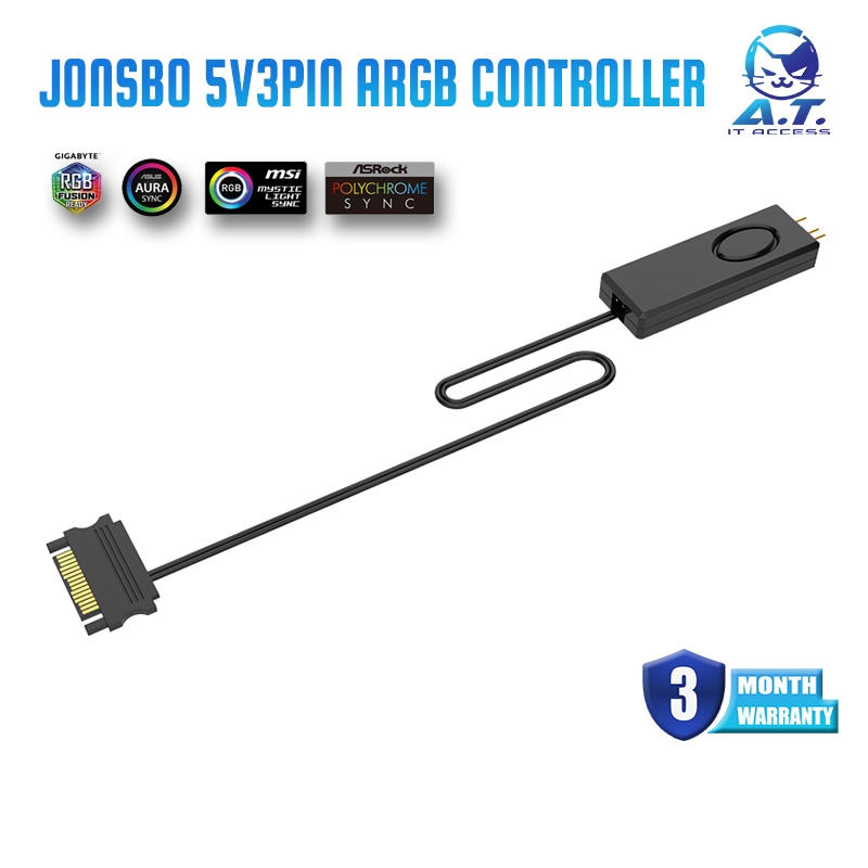 Jonsbo RC01 5V3PIN ARGB Controller | Shopee Thailand