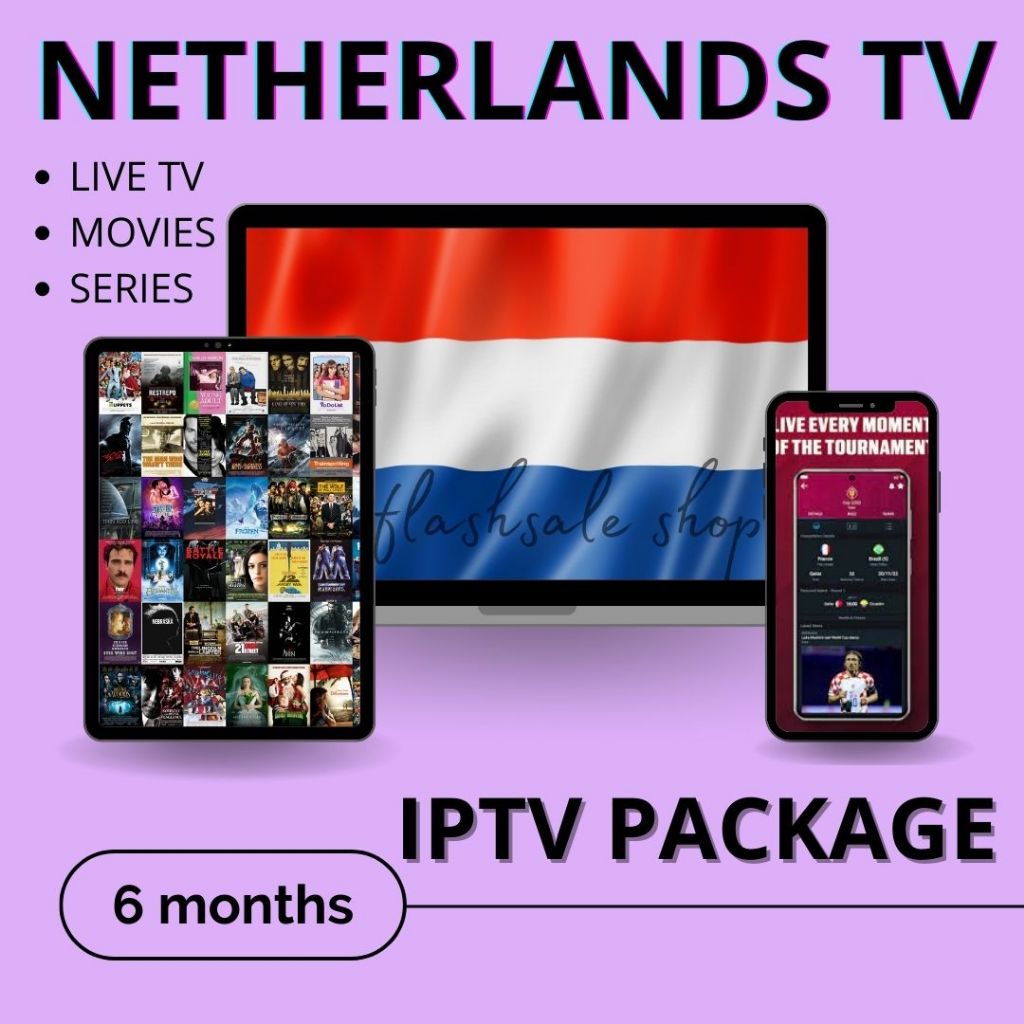 Netherlands TV, 6 Months package Watch online TV with movies and series ...