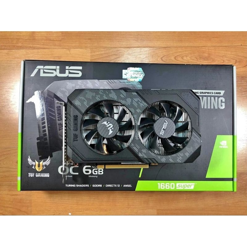 GTX1660SUPER/6GB ASUS TUF O6G GAMING (D6) มือสอง | Shopee Thailand