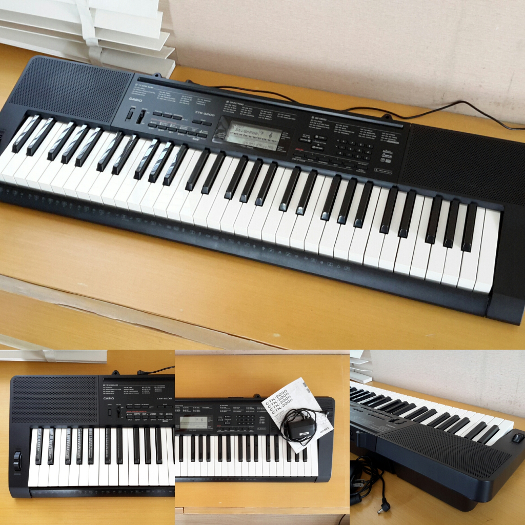 คีย์บอร์ด Casio CTK-3200, Yamaha PortaSound MK-100. Yamaha PSS-270 มา ...