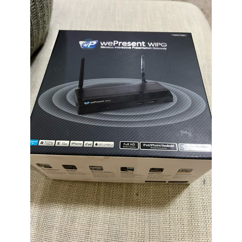 WePresent WiPG-1000 เครื่องแปลงโปรเจคเตอร์ จอ LCD, LED เป็นแบบไร้สาย ...