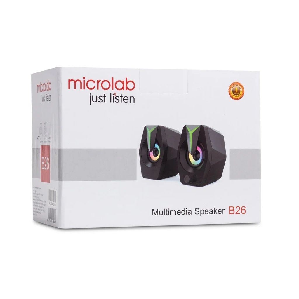 ลำโพงคอมพิวเตอร์ Microlab รุ่น B22 & B26 SPEAKER | Shopee Thailand