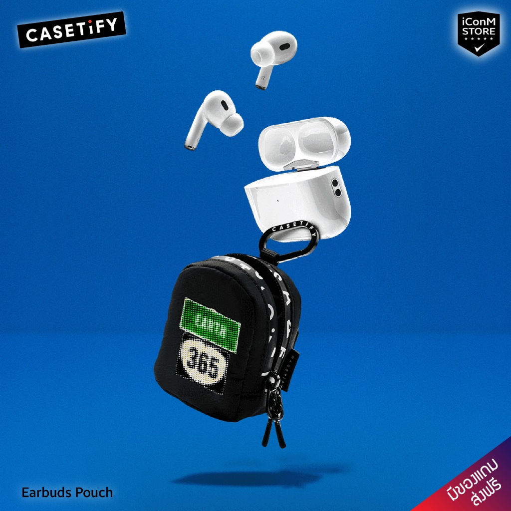 [Pre-Order] CASETiFY - Earbuds Pouch กระเป๋าใส่หูฟัง [ผ่อน0% ส่งฟรี มี ...