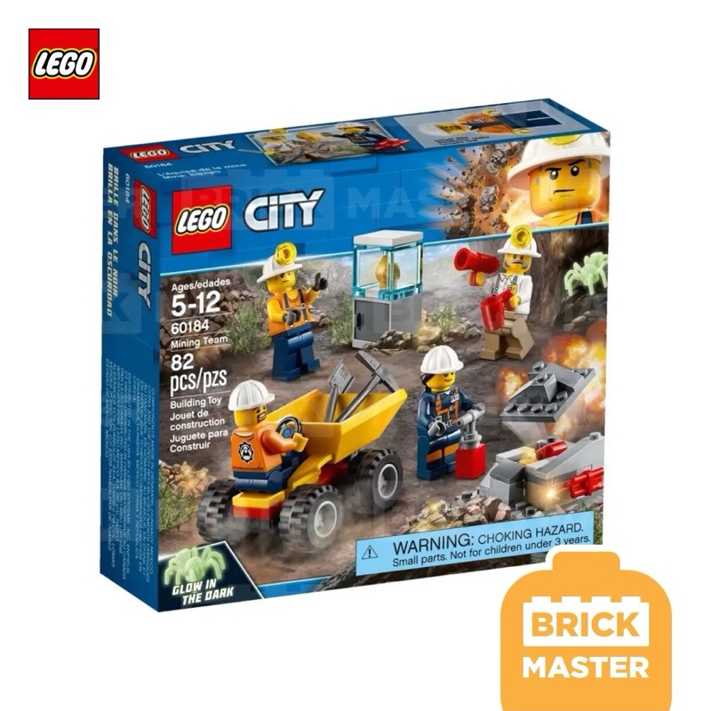 Lego 60184 City Mining Team (retired set) (ของแท้ พร้อมส่ง) | Shopee ...