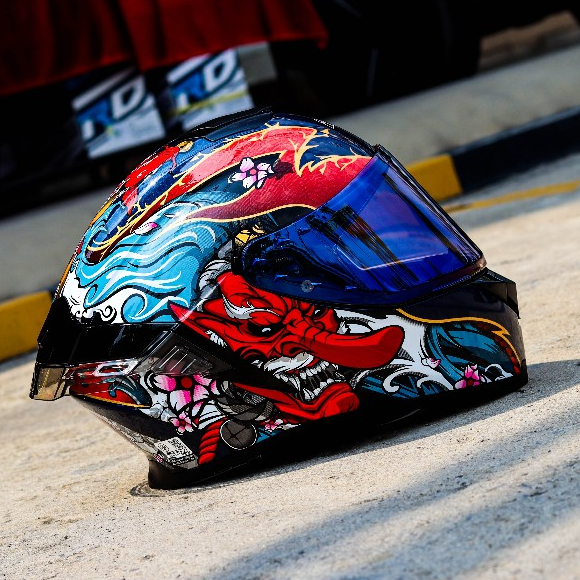 หมวกกันน็อค ID HELMET รุ่น ZRO แว่น 2 ชั้น ราคา 2,390.- | Shopee Thailand