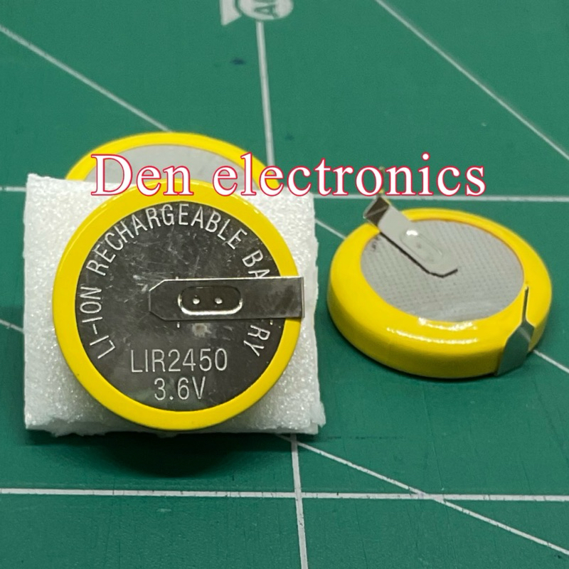 แบตเตอรี่ LIR2450 3.6V. ขาลงปริ้น มีของพร้อมส่งทุกวัน มีสต๊อกในไทย ...