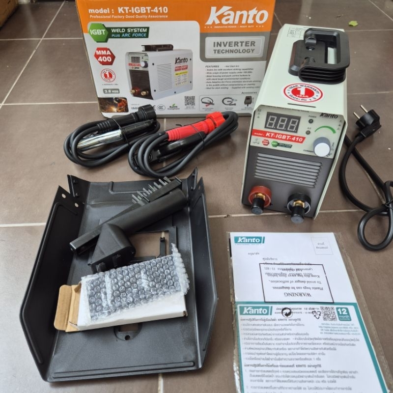 ตู้เชื่อม Kanto 400 amp KT-IGBT-410 | Shopee Thailand