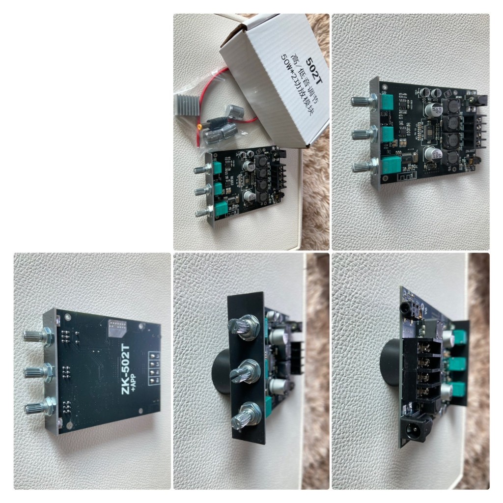 แอมป์จิ๋ว ZK 502T แอมจิ๋ว บลูทู ธ 5.0 กำลังขับ 2*50W | Shopee Thailand